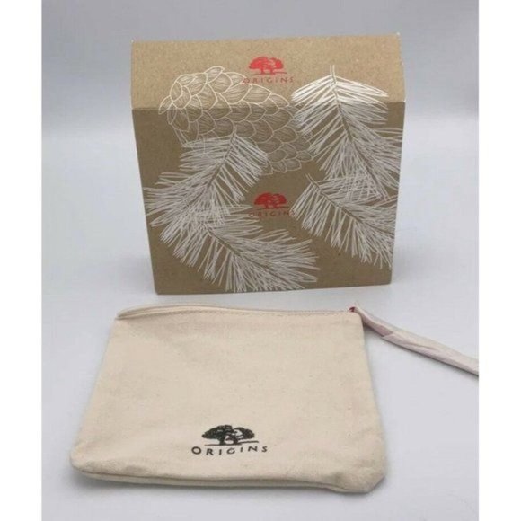 Origins | Bags | Origins Beige Makeup Bag New In Box | Poshmark